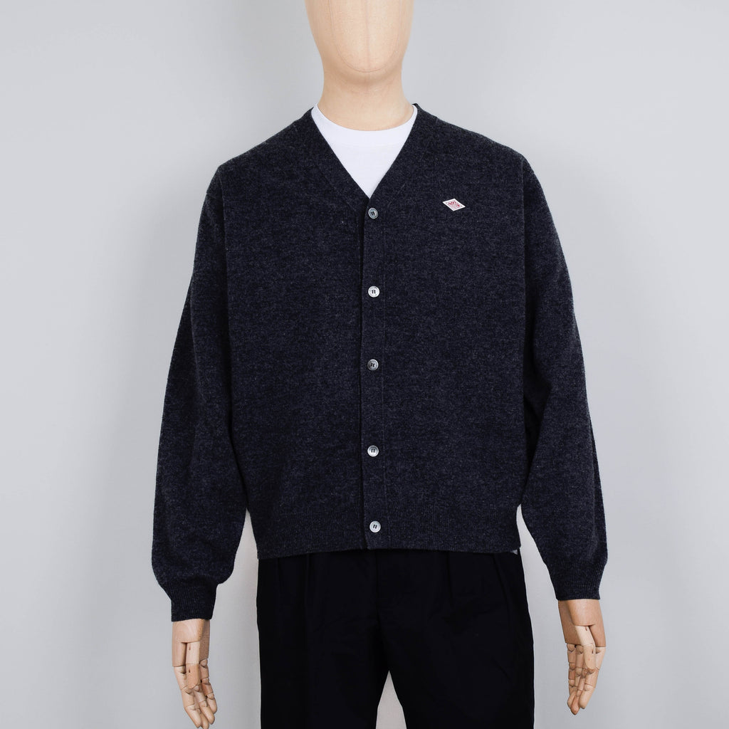 Danton V Neck Cardigan - Carbon – Liquor Store
