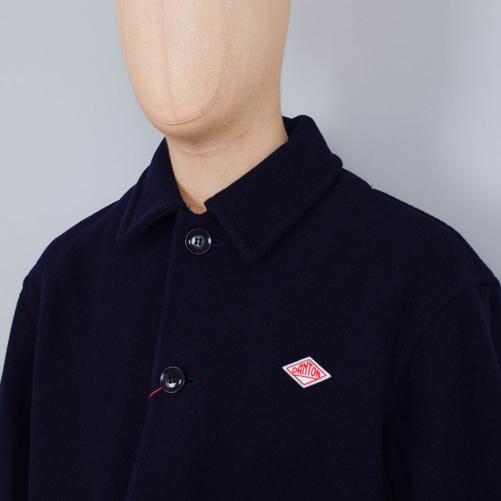 Danton Wool Coveralls Jacket - Navy – Liquor Store