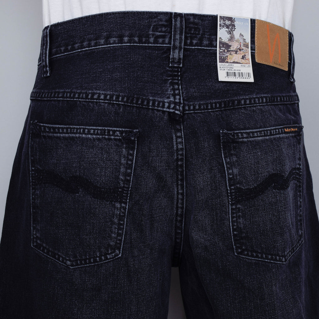 Nudie Jeans Loud Larry - Black Storm – Liquor Store