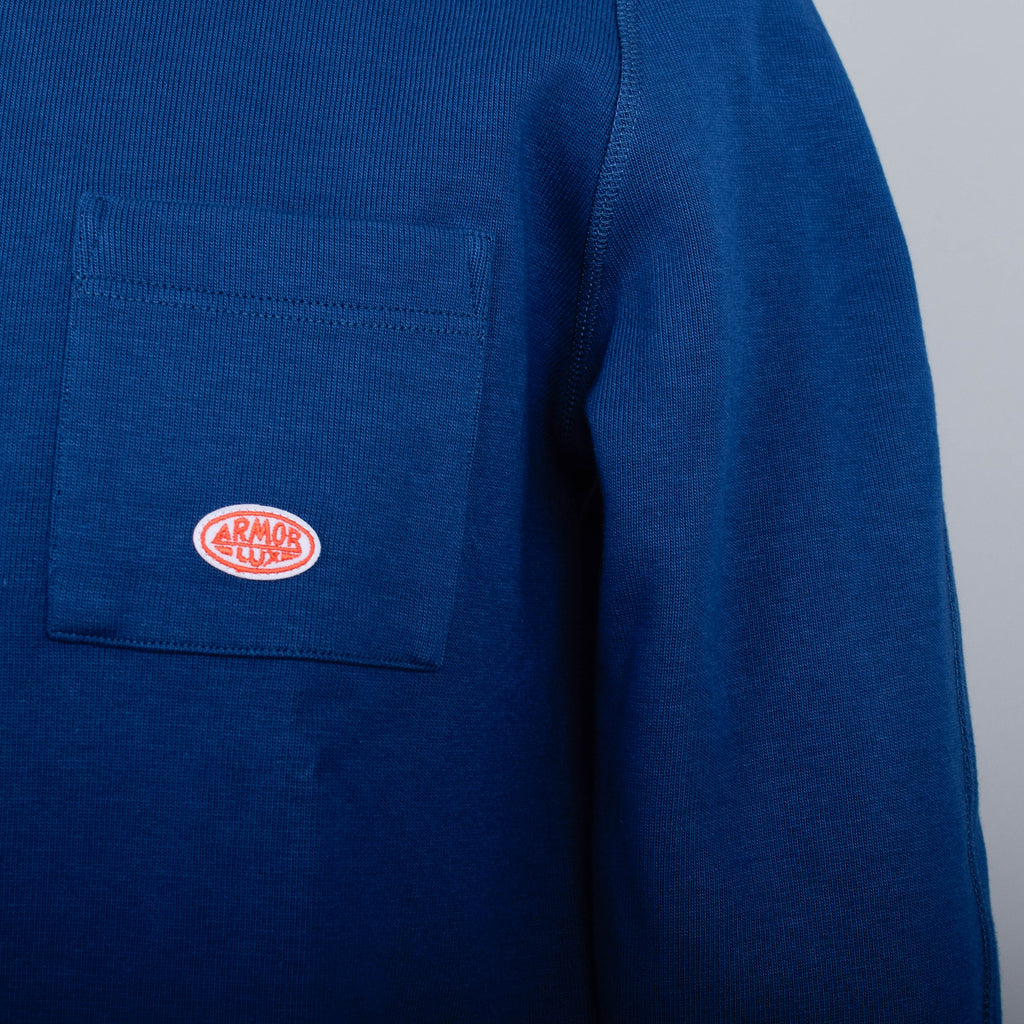 Armor Lux Sweatshirt With Pocket -Libeccio Blue – Liquor Store