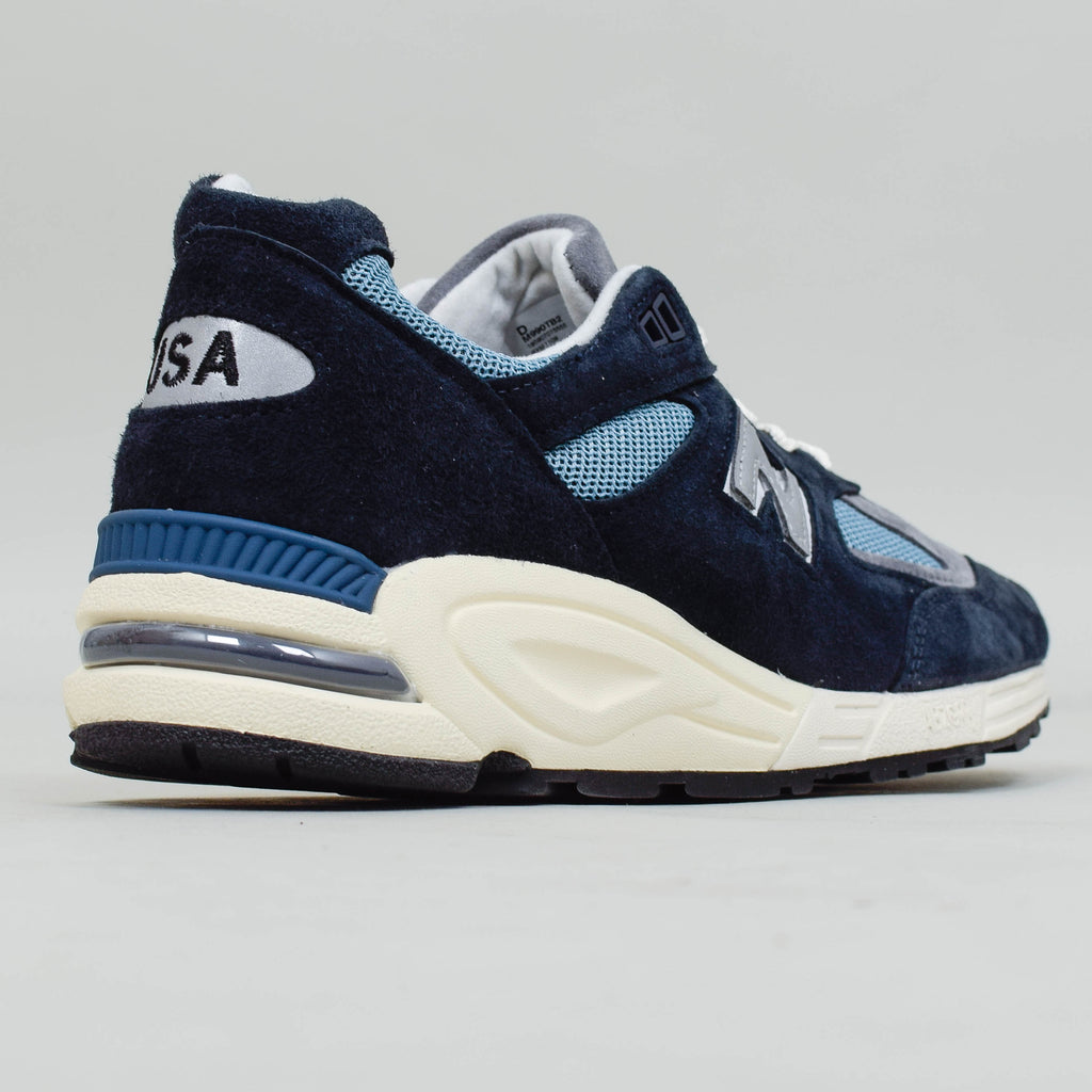 New Balance Made in USA 990v2 - Navy/Castlerock – Liquor Store